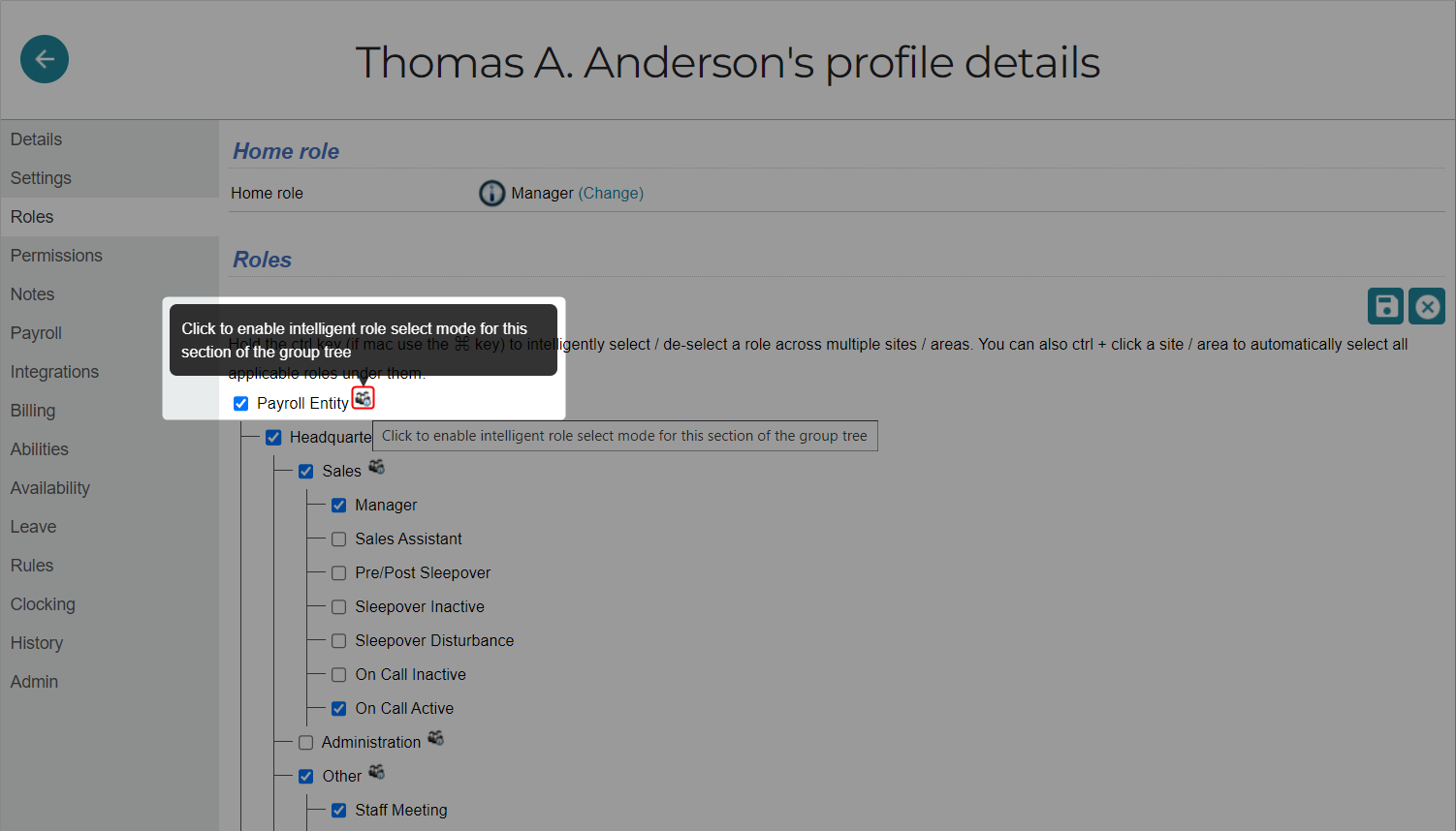 Users | Adding / Updating Users' Roles – easyemployer support